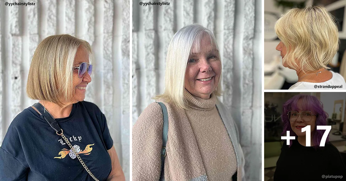 20 Cortes Para Cabelo Fino e Ralo Para Mulheres com 50 Anos ou Mais