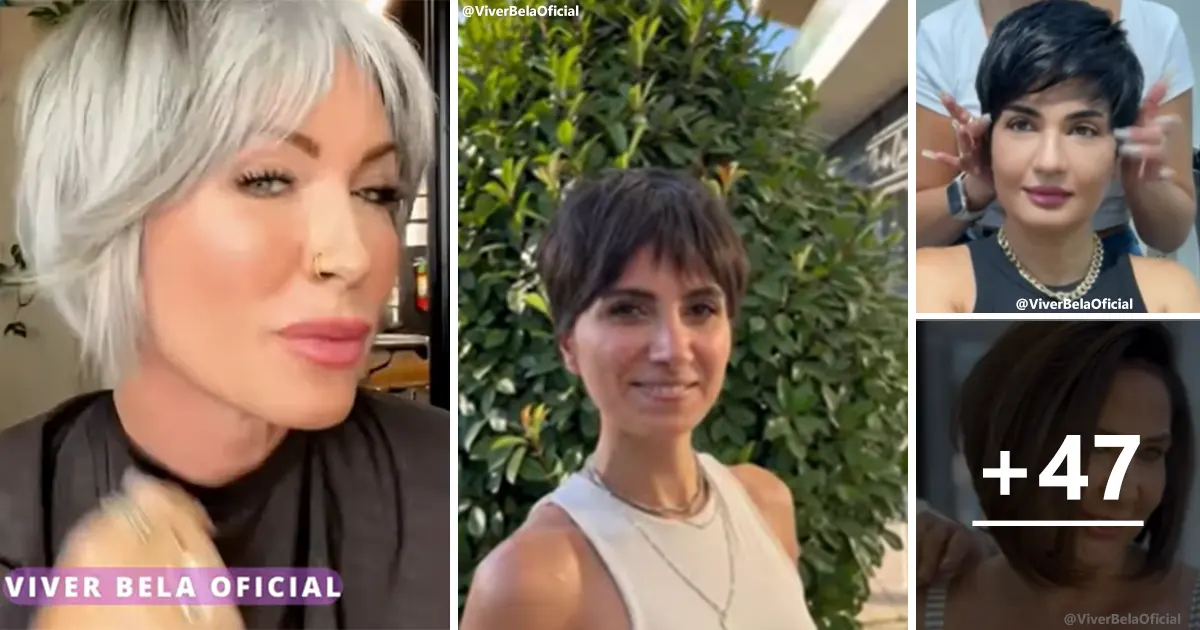 50 Cortes de Cabelo Liso Curto para Mulheres com Atitude